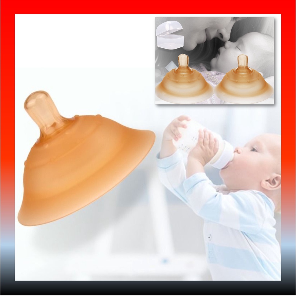 Nipple Shield Breastfeeding Protector Soft Silicone Teats Puting Flat ...