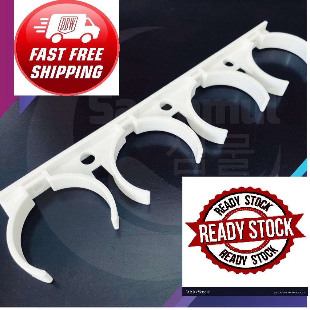 4 In 1 Water Filter Wall Mount Clip Bracket Holder Water Dispenser ...