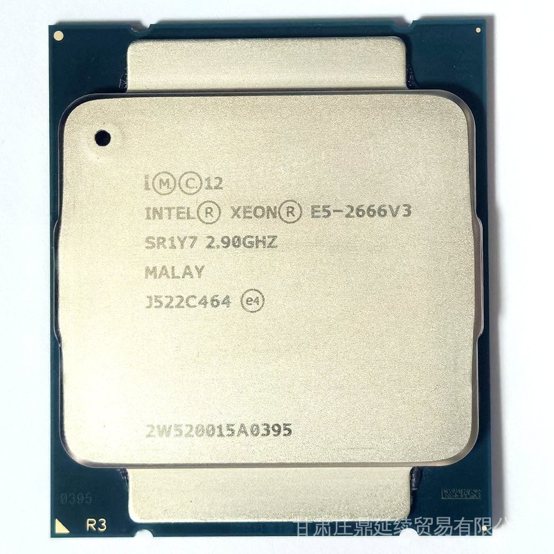 Intel Xeon E5 2666 V3 10 SR1Y7 Processor 2.9Ghz Core 135W LGA Socket ...