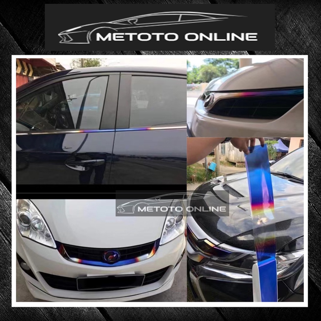 Titanium Car Wrapping Sticker New Wrap Chrome Grill Logo for Motorcycle ...