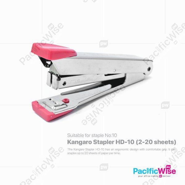 Kangaro Stapler/Kangaro HD-10 Stapler/Pengokot Kangaro (2~20 Sheets) (1 ...