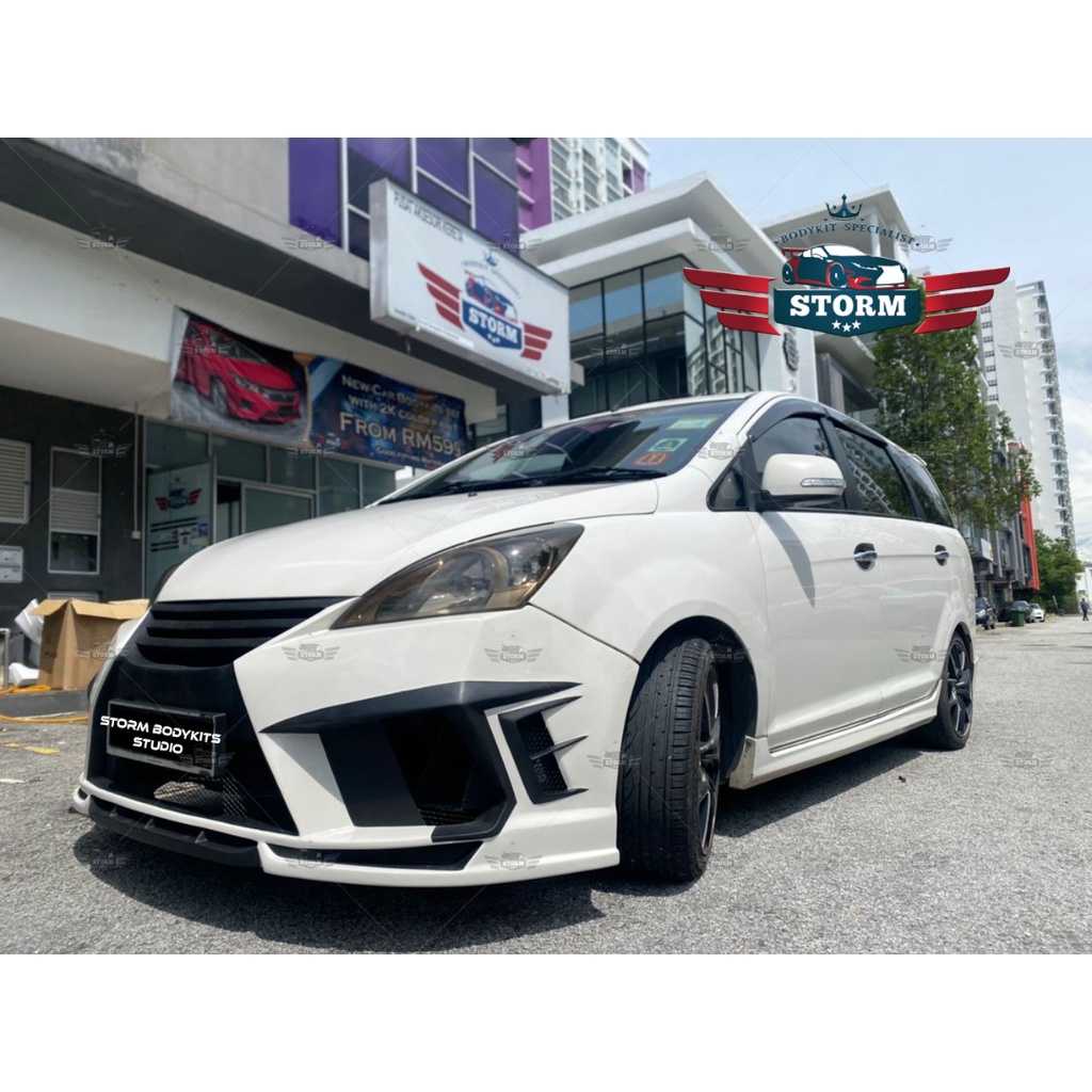 **PROTON EXORA 2009 - 2020 ( FIGHTER X ) FRONT BUMPER - Fibre | Shopee ...