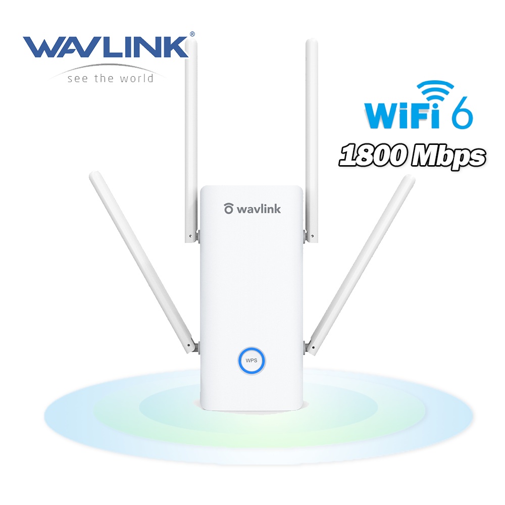 Wavlink AX1800 WiFi 6 Mesh Range Extender-Internet Booster, Dual Band ...