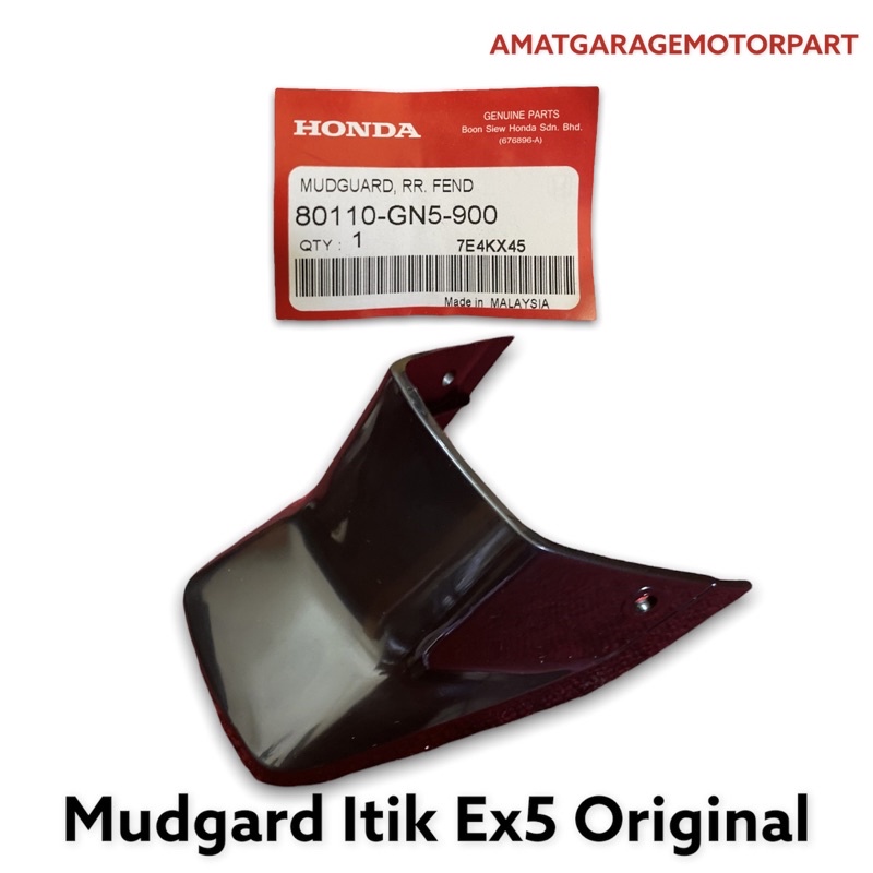 HONDA EX5 HIGH POWER EX5 DREAM MUDFLAG MUD FLAG MUDGUARD TAHAN AIR ...