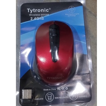 Tytronic Wireless Mouse 2.4G RED COLOUR | Shopee Malaysia