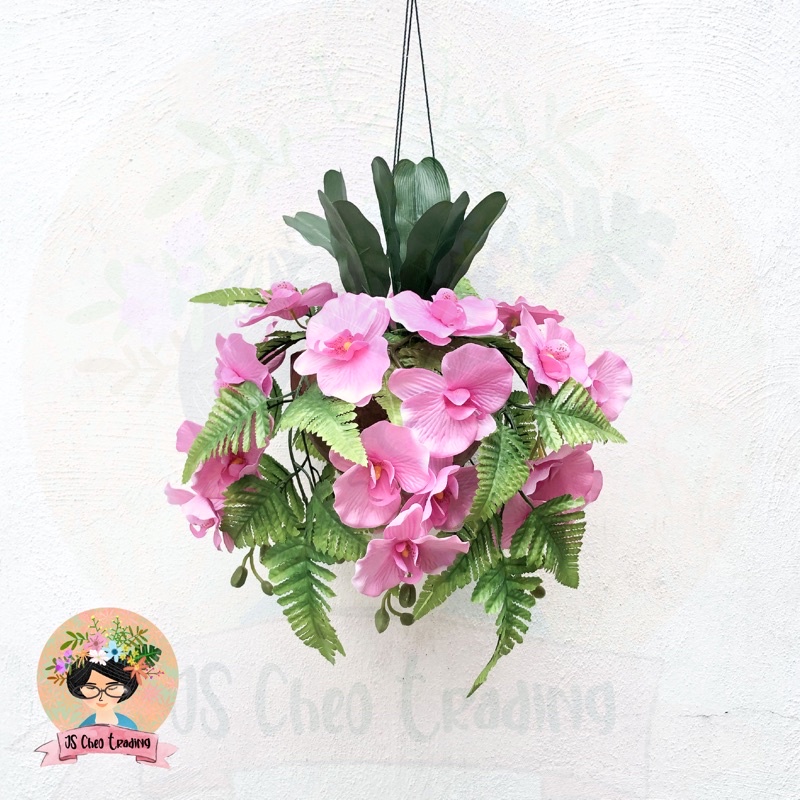🔥Ready Stock🔥Bunga Orkid Kelapa/Bunga Orkid Gantung/Bunga Hiasan/Bunga ...