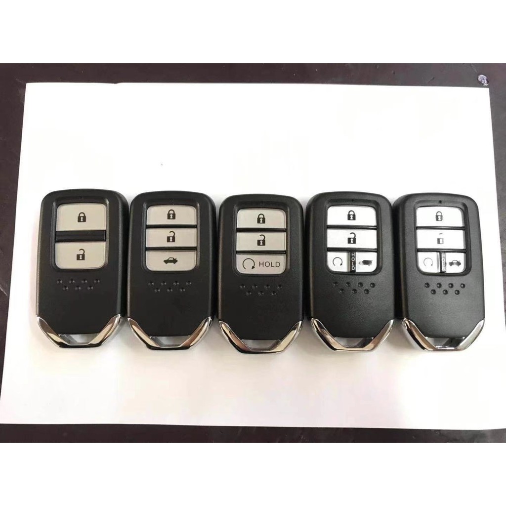 Updating Honda 2/4 buttons keyless entry key casing for replacement ...