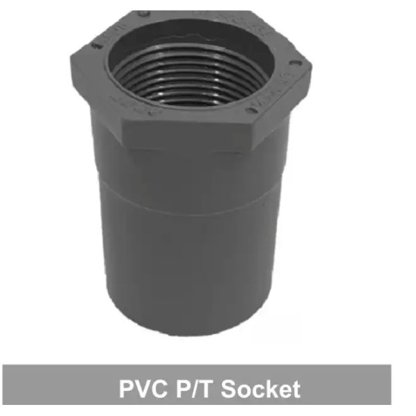 PVC Fitting PT Socket 15mm 20mm 32mm 40mm 1/2 Inch 3/4 Inch 1-1/4 Inch 1-1/2 Inch | Shopee Malaysia