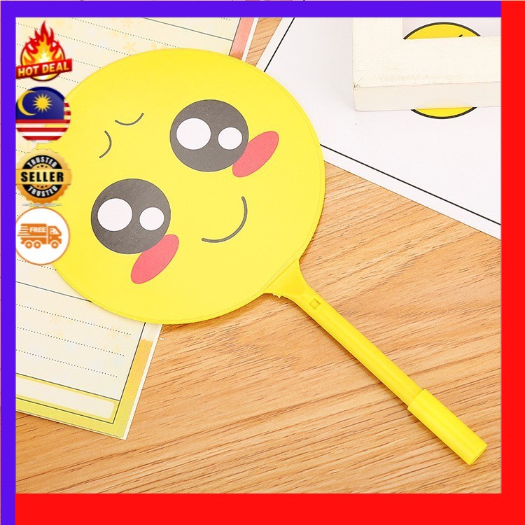 Emoji Fan Ball Pen Stationary Cute Free Gift Door Gift Pen Kanak2 Cute ...