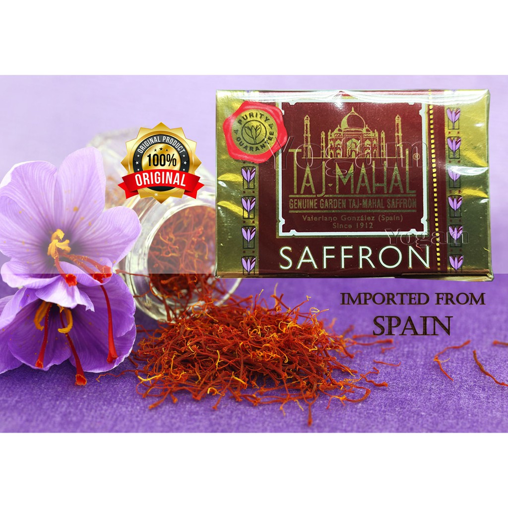 Yogam 1g Tajmahal Saffron / Kunkuma / Kunguma poo 100% original ...