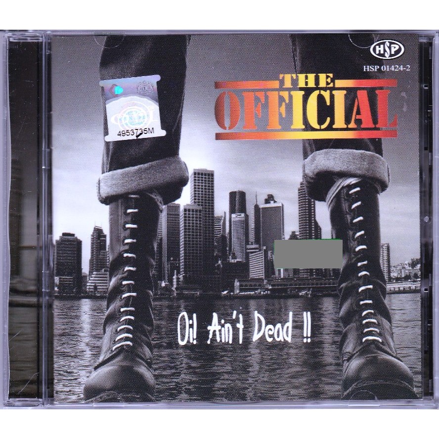 The Official Oi Ain't Dead Audio CD Punk Rock Skinhead Music Original ...