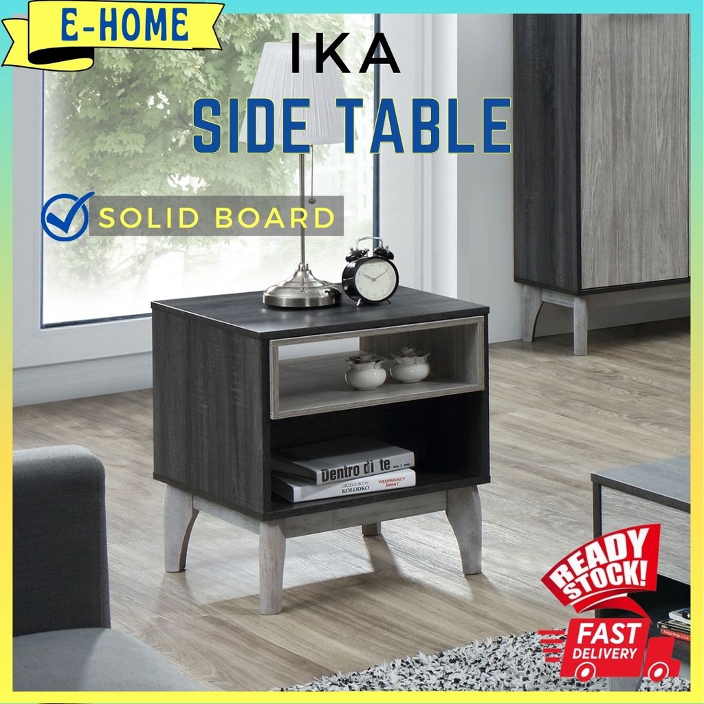 Meja Tepi Katil Meja Sisi Side Table Bedside Table Lamp Table Drawer ...