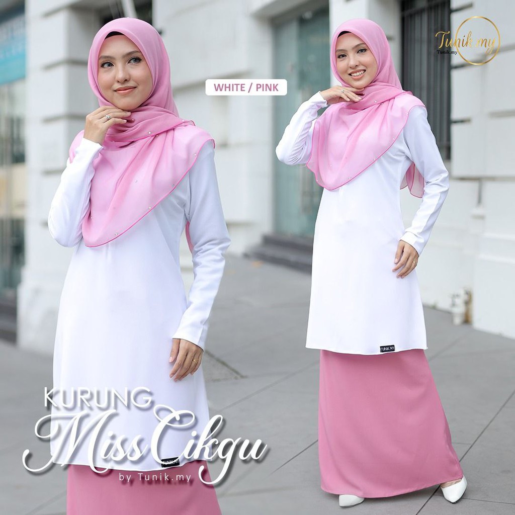 TUNIKMY Baju Uniform Miss Cikgu Bf Friendly Xs to 4xl bomba polis pbsm ...