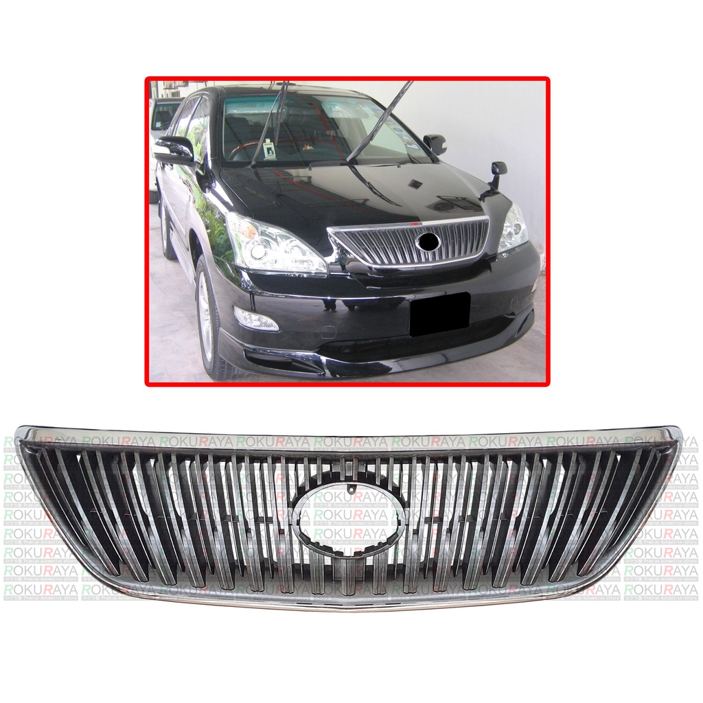 Toyota Harrier Lexus RX330 XU30 ACU30 (2003) OEM Front Top Centre Grill ...