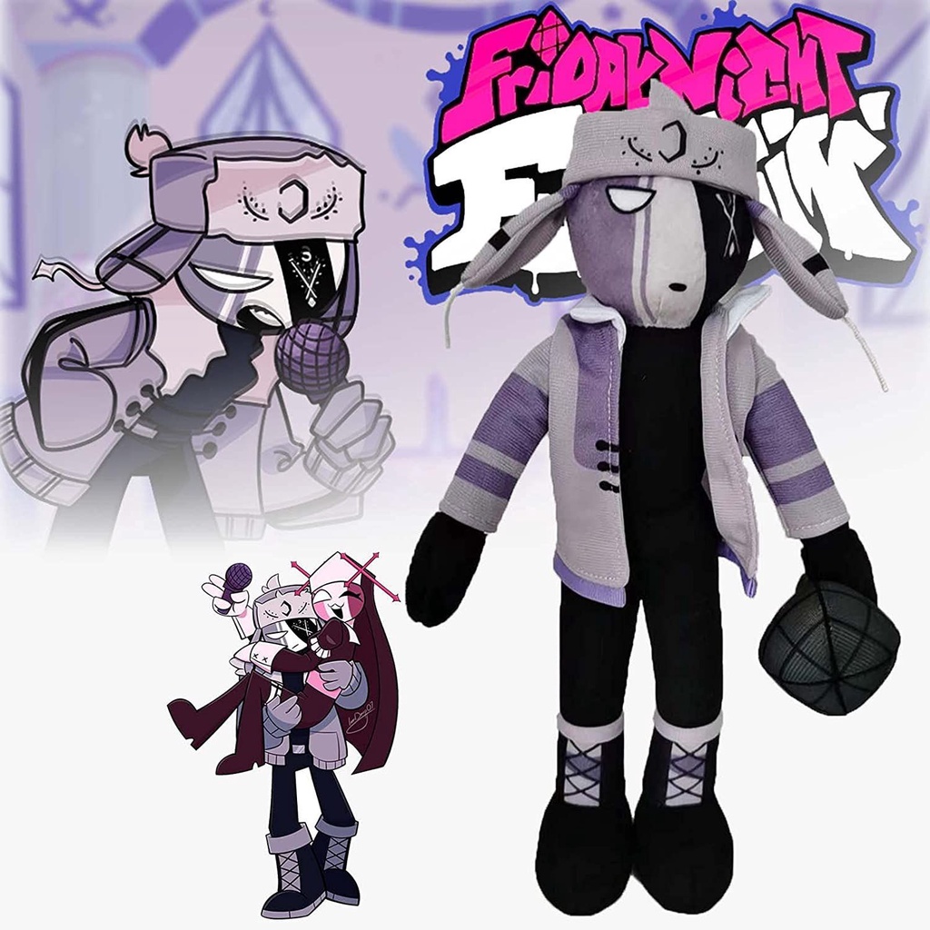 New Style 28cm Game Annie of Friday Night Funkin Plush Toy Doll Ruv Nun ...