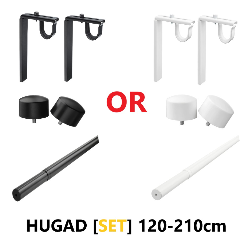 [ROD SET] DIY CURTAIN ROD SET SINGLE ROD SET DOUBLE ROD SET BATANG ...