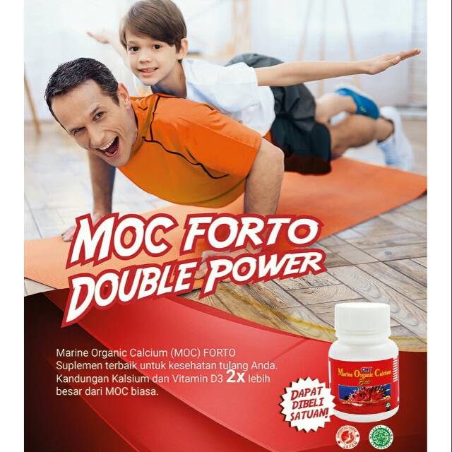 Marine Organic Calcium Forto Double Power (30 Tablet) | Shopee Malaysia