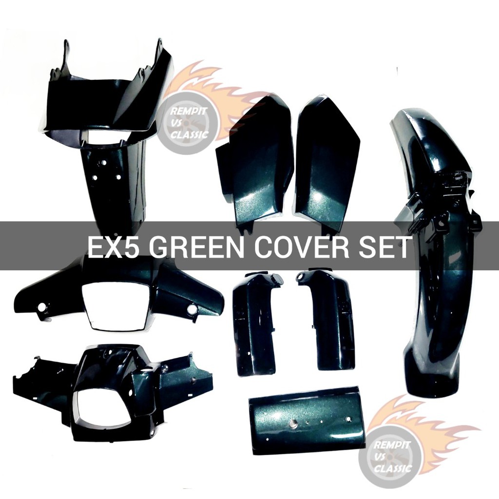 REMPIT Ex5 High Power Ex5 Dream Cover Set (10 COLORS) Coverset Bodyset Caver set Original honda ...
