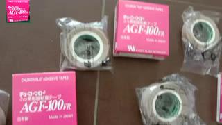 AGF-100FR CHUKOH TEFLON PTFE TAPE MAX200'C size 13mm 19mm 25mm 38mm 50mm@ | Shopee Malaysia
