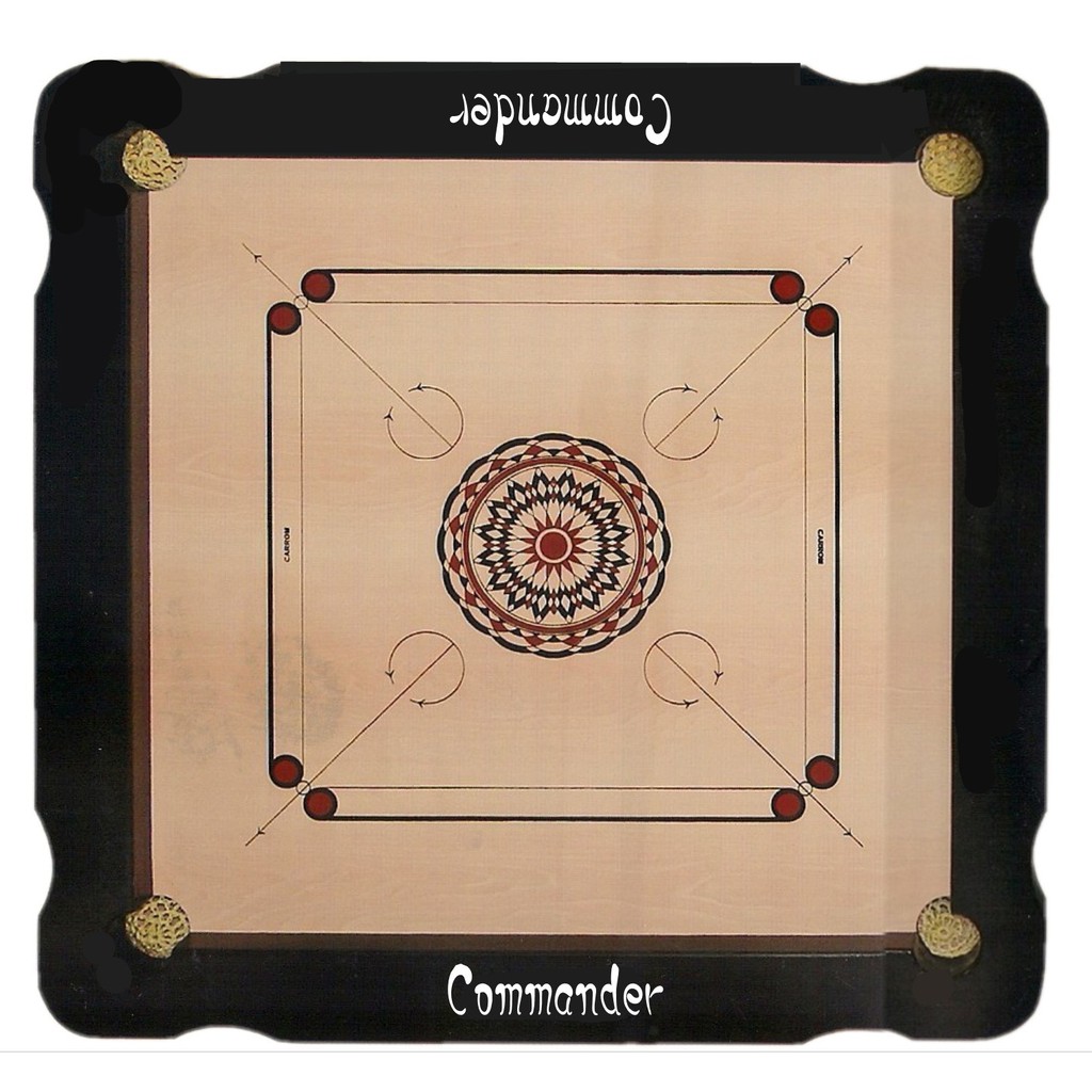 Commander Carrom Board (12mm plywood, Frame Size:930 X 930 X 40mm ...