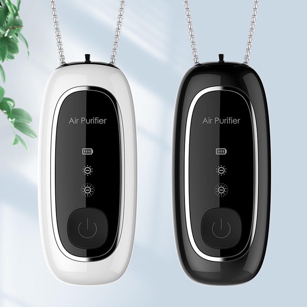 Personal Portable Air Purifier Necklace Mini Ionizer Necklace/200 ...