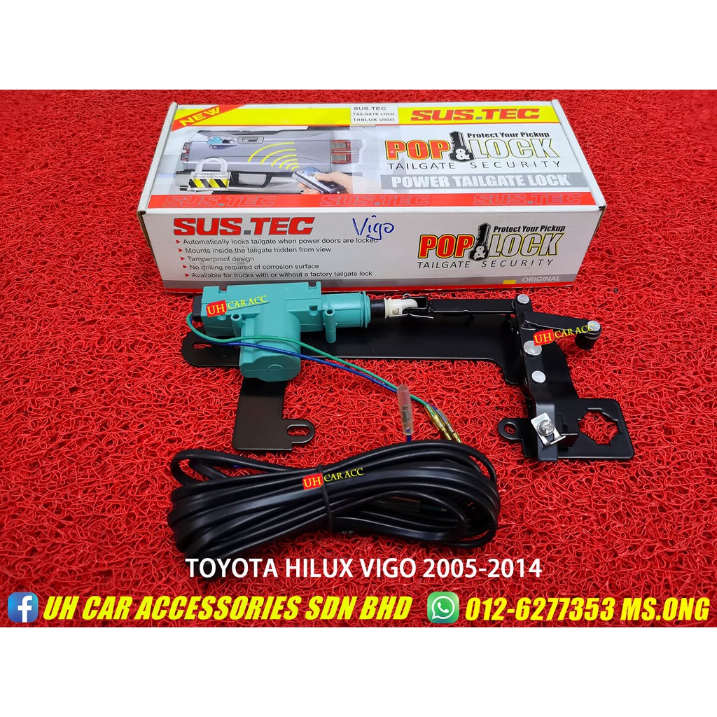 Toyota Hilux Vigo 2005-2014 Tailgate Tail Gate Power Centre Lock [READY ...