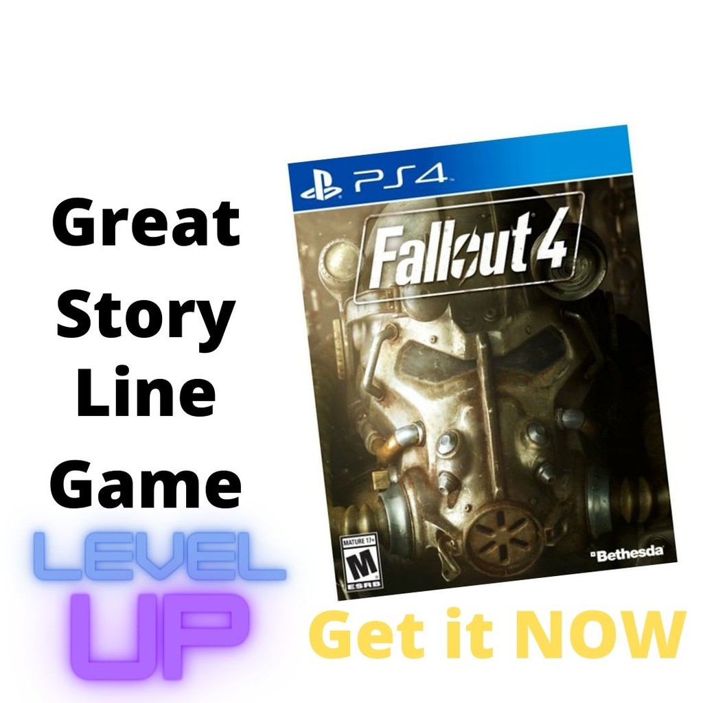 (Ready Stock) PS4 Fallout 4 (Physical Disc) | Shopee Malaysia