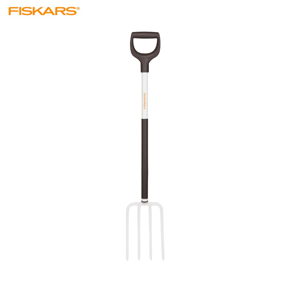 Fiskars Light Digging Fork (White) | Shopee Malaysia