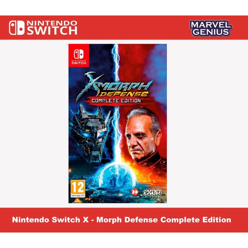NSW NS Nintendo Switch GAME X Morph I X-MORPH DEFENSE COMPLETE EDITION (English/Chinese ...