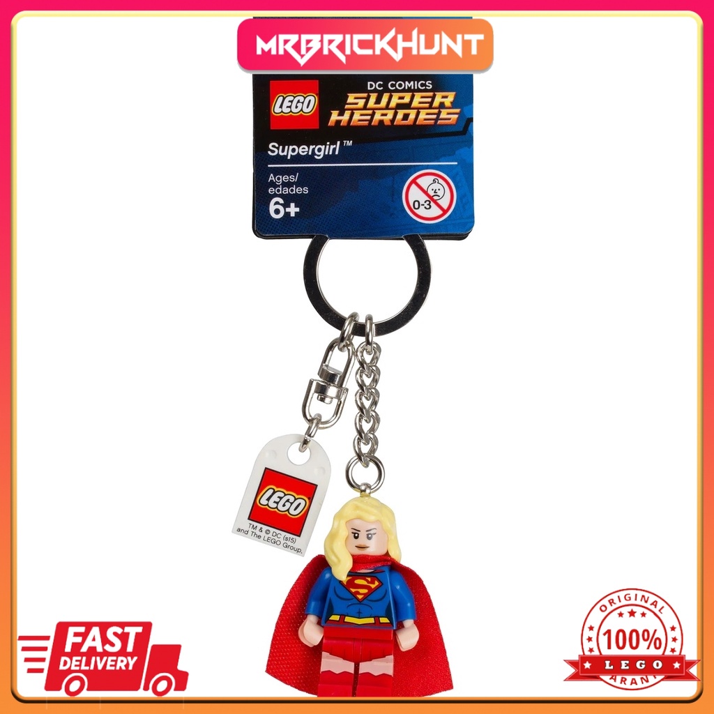 [MrBrickHunt] Lego Key Chain Supergirl | Shopee Malaysia