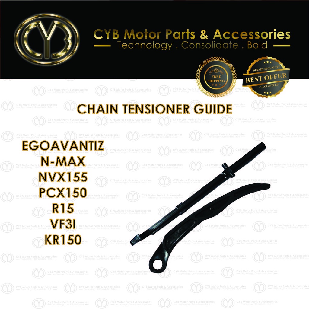 Chain Tensioner Guide YAMAHA EGOAVANTIZ NMAX NVX155 PCX150 R15 VF3I ...