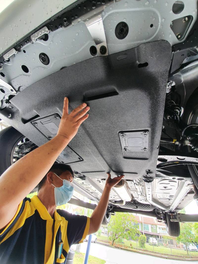 MITSUBISHI OUTLANDER 2016~2020 ENGINE LOWER UNDER COVER PROTECTION SKID ...