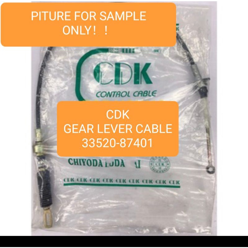 (CDK)PERODUA KEMBARA(AUTO) GEAR LEVER CABLE 33520-87401 | Shopee Malaysia