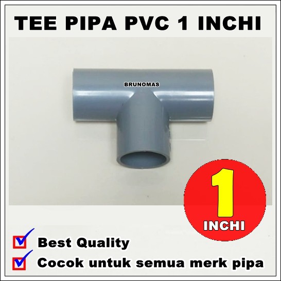 1" Inch Trillion TEE - Three-Prong T pvc Pipe Connection | Shopee Malaysia