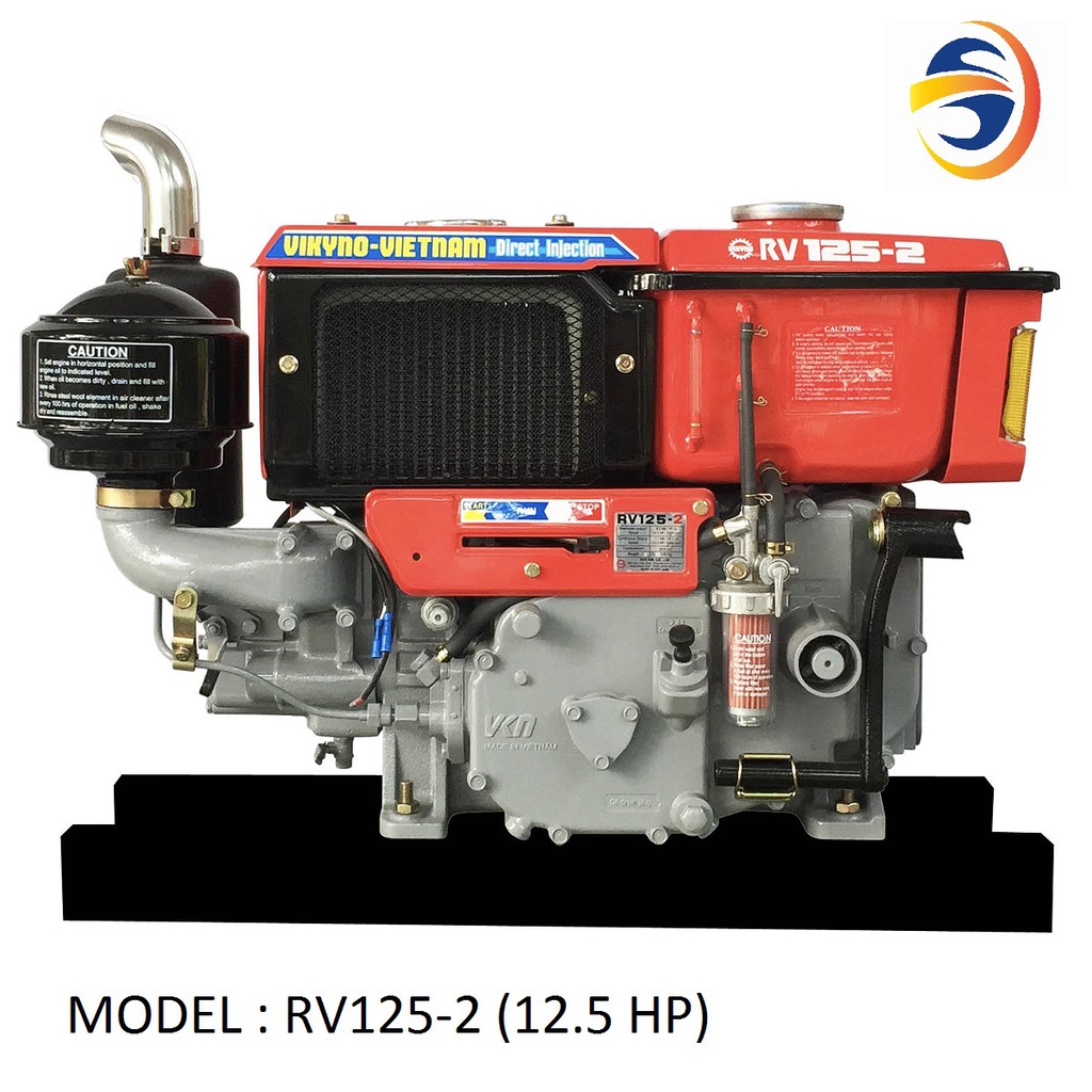 VIKYNO RV125-2N DIESEL ENGINE 12.5HP (BRAND NEW) | Shopee Malaysia