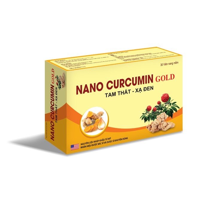 Nano Curcumin Tam That Xa Den Gold turmeric tablets, Crinum latifolium reduces stomach and ...