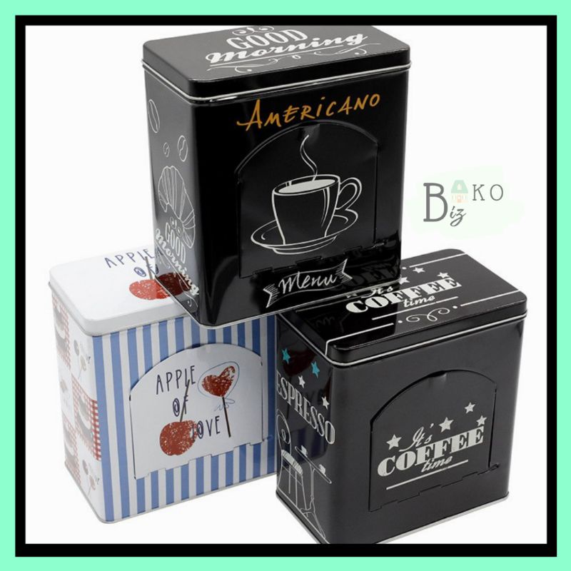 Coffee Storage BEKAS SACHET COFFEE Coffee Box Vintage Candy Box ...