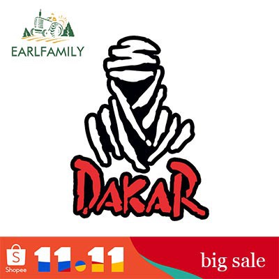 EARLFAMILY 13 x 11cm FOR DAKAR Decal Rally Sticker Decal 4x4 Off Road ...