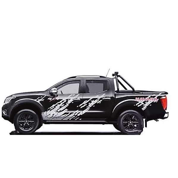 (Ready Stock ) Nissan Navara Car Body Side Vinyl Decal Sticker | Shopee ...