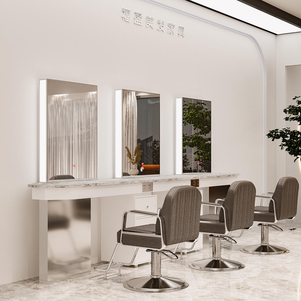 ENew Internet Celebrity Shop Barber Shop Dressing Table for Hair Salon ...