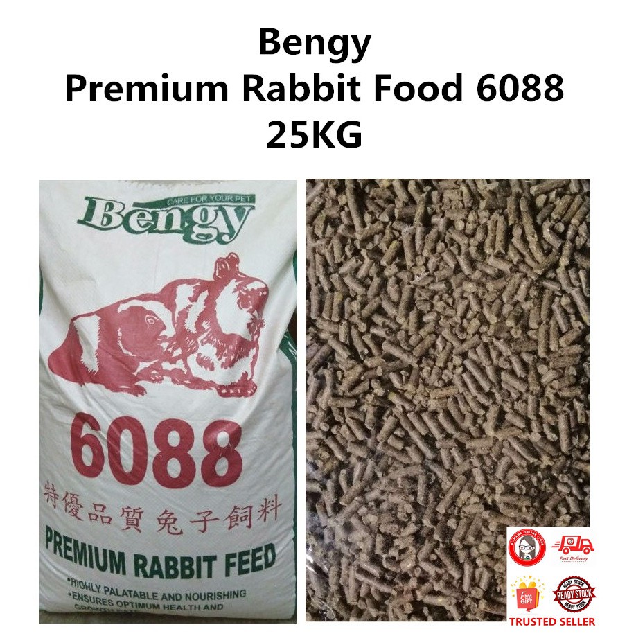 Bengy Premium Rabbit Food 6088 25KG | Shopee Malaysia