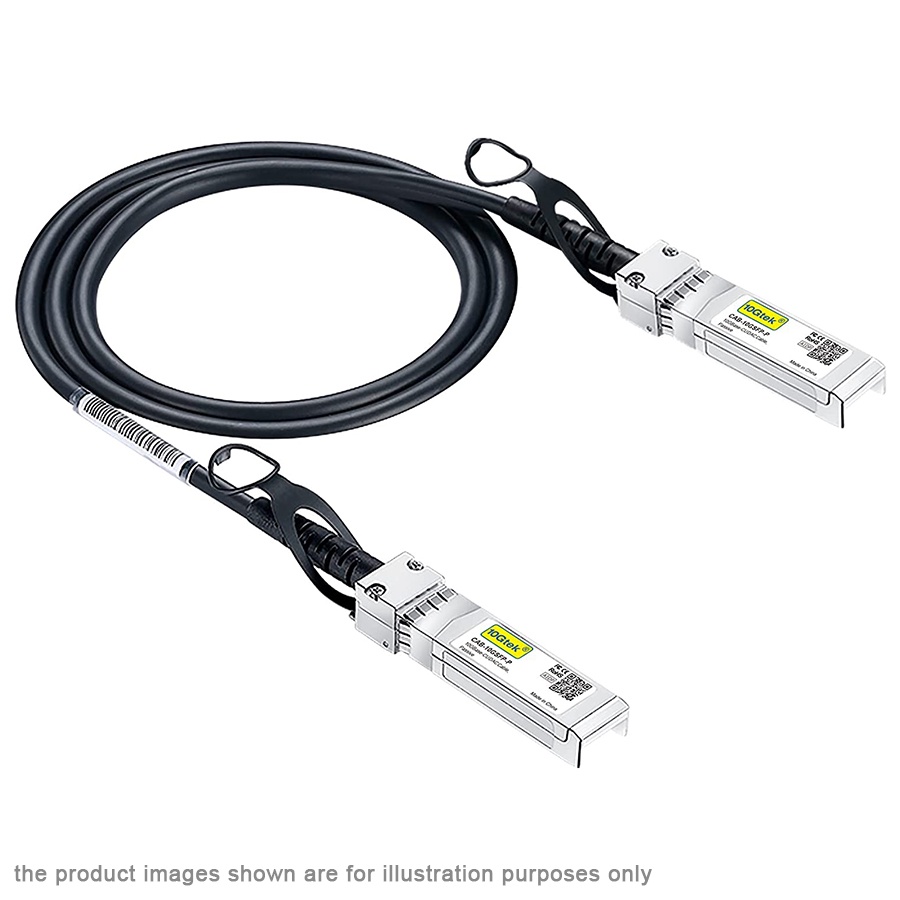 10Gtek 10GbE SFP+DAC Direct Attach Copper 1M Passive Twinax Cable ...