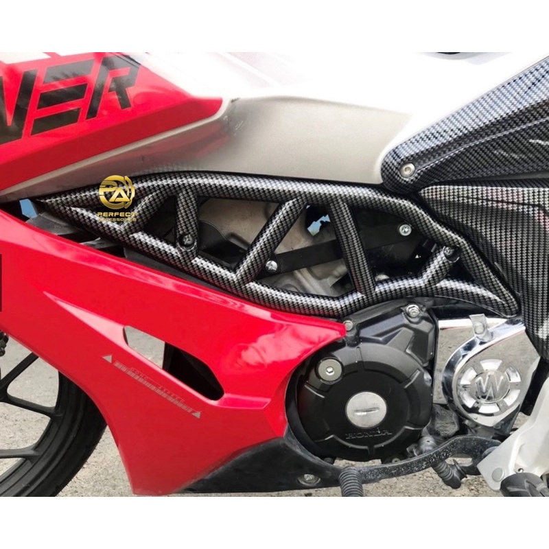 SIDE ENGINE COVER RSX KIRI KANAN SET SIAP BRACKET COVER ENGIN TEPI RSX ...