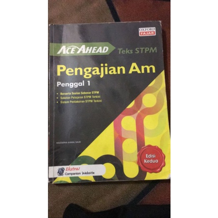 Buku Teks Pengajian Am Semester 1 STPM (Preloved) | Shopee Malaysia