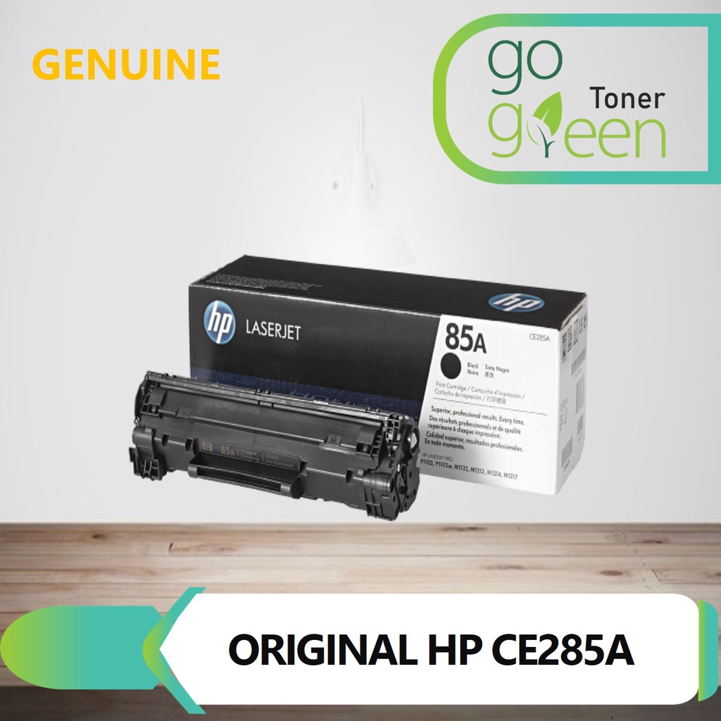 HP GENUINE Original CE285A / CE 285A / 285A - 85A - (Toner Black ...