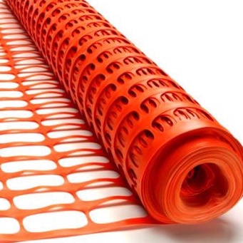LOOSE CUT (1M / 5M / 10M) ORANGE SAFETY BARRIER NETTING / JARING PVC ...