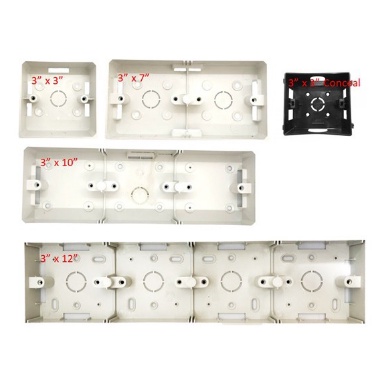 (Clearance Stock) PVC Nut Box Switch Base Switch Box Socket Surface ...