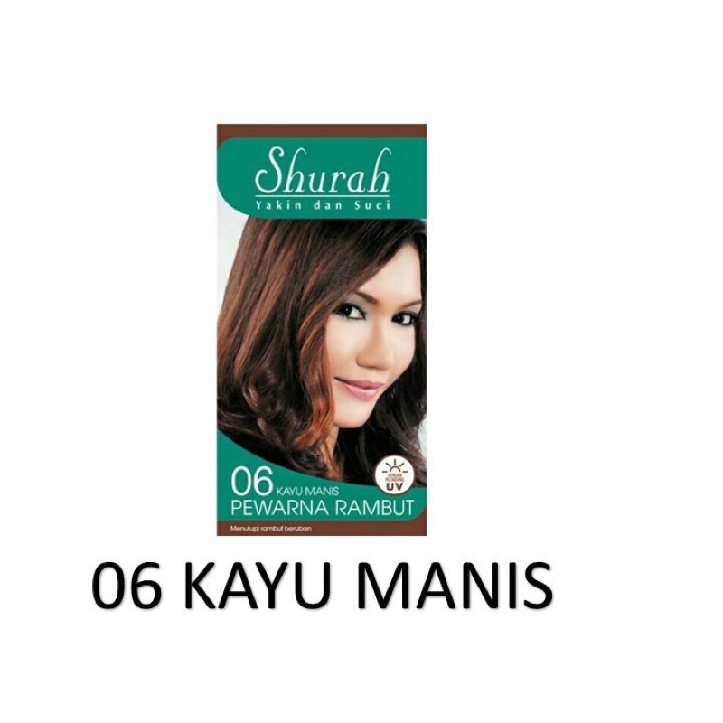 Shurah Pewarna Rambut / Hair Color / Pewarna Rambut Asli / Natural ...
