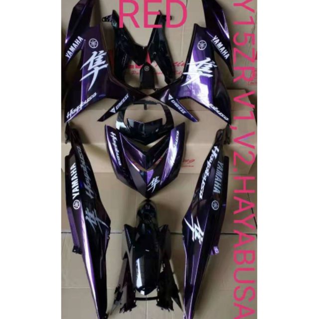 Y15 COVER SET HLD HAYABUSA v1 V2 | Shopee Malaysia