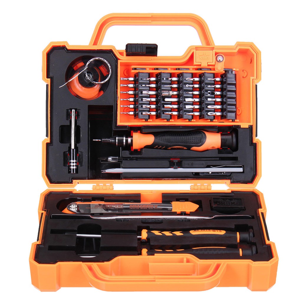 [ PROMO ] JAKEMY JM-8139 45 in 1 Electronic Precision Screwdriver Set ...